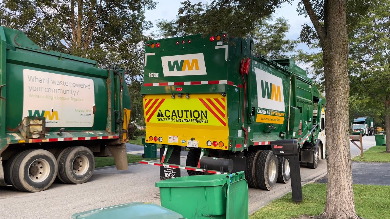 3 Waste Management Mack McNeilus Front Loader Garbage Trucks Tag ...
