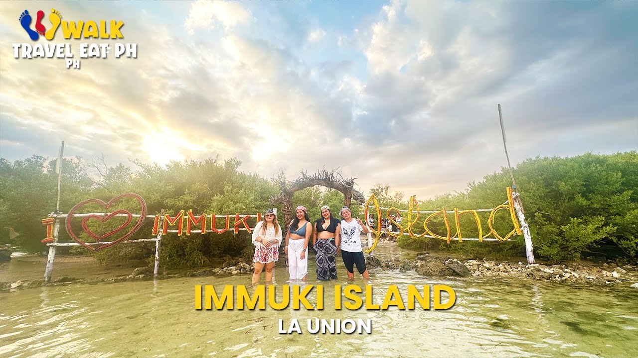 IMMUKI ISLAND La Union - What to do in La Union - YouTube
