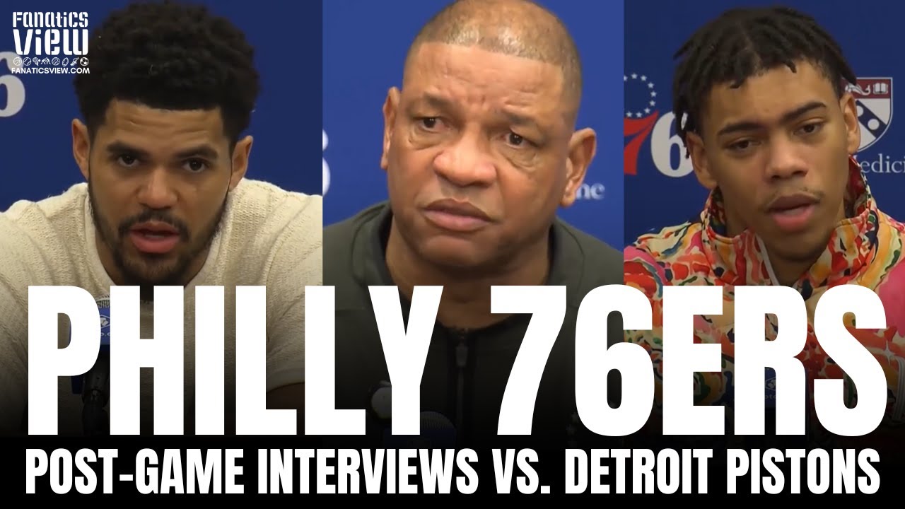 Doc Rivers, Tobias Harris & Jaden Springer React to 76ers Win vs ...