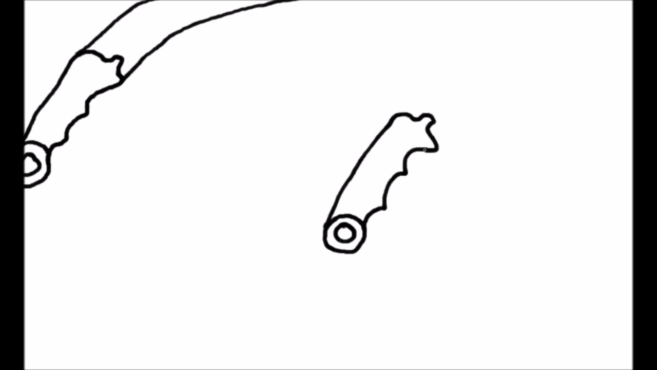 How To Draw A Karambit - Jinil - YouTube