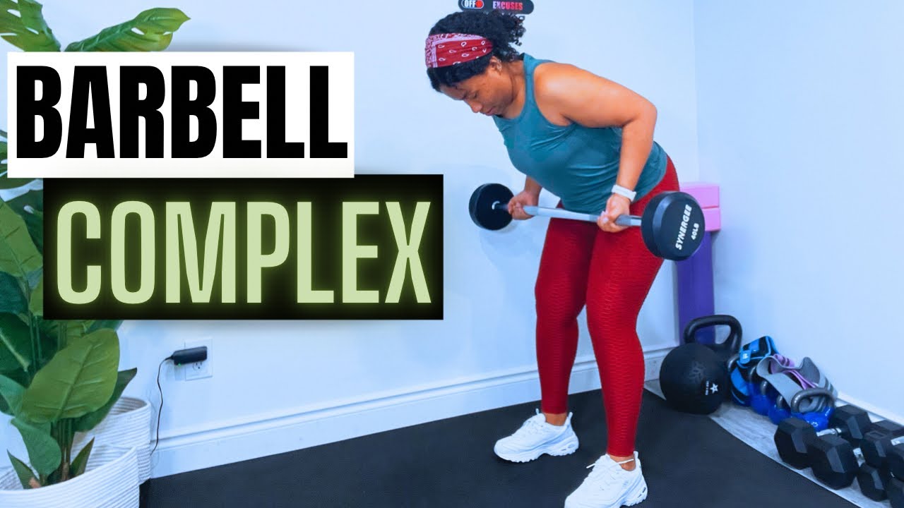 FULL BODY BARBELL COMPLEX WORKOUT- Build Muscle, Torch Calories - YouTube