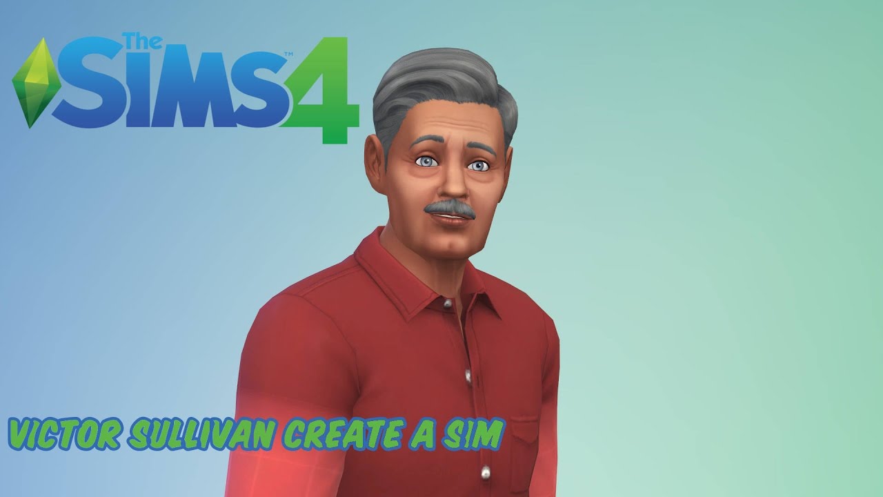 Sims 4 Create A Sim | Victor Sullivan (Sully) from the Uncharted Series ...