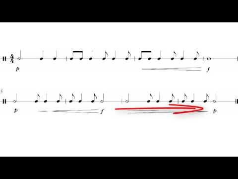 Basic Dynamics: Piano, Forte, Crescendo and Decrescendo - Animated ...