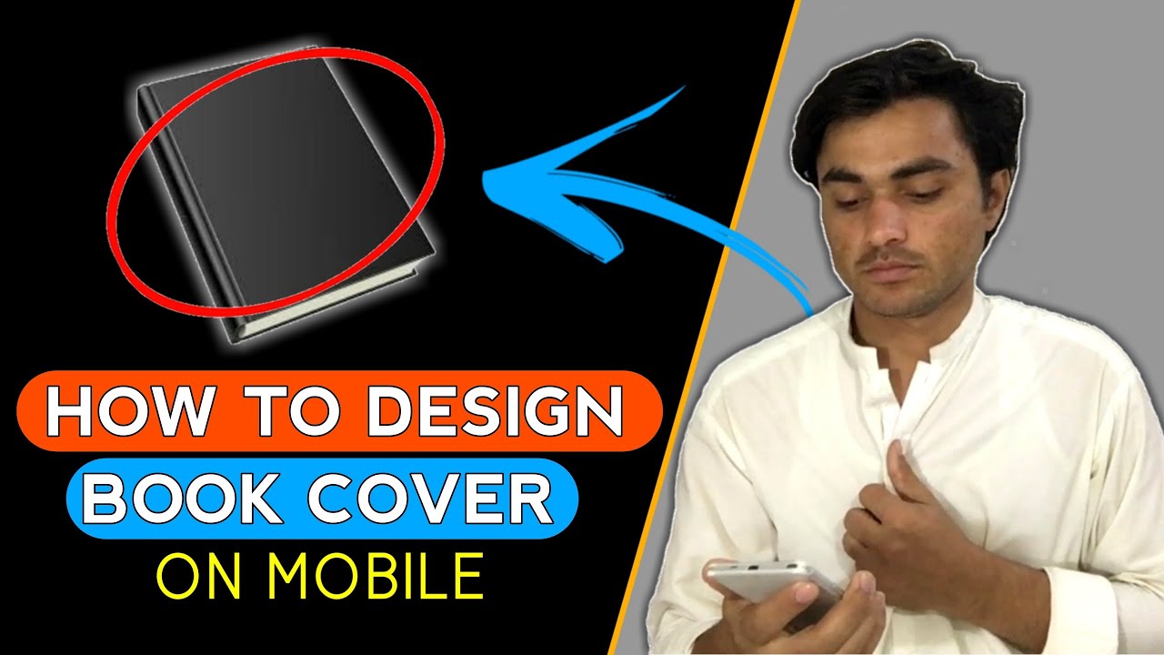 How to make book cover on mobile | Book main page design in android ...