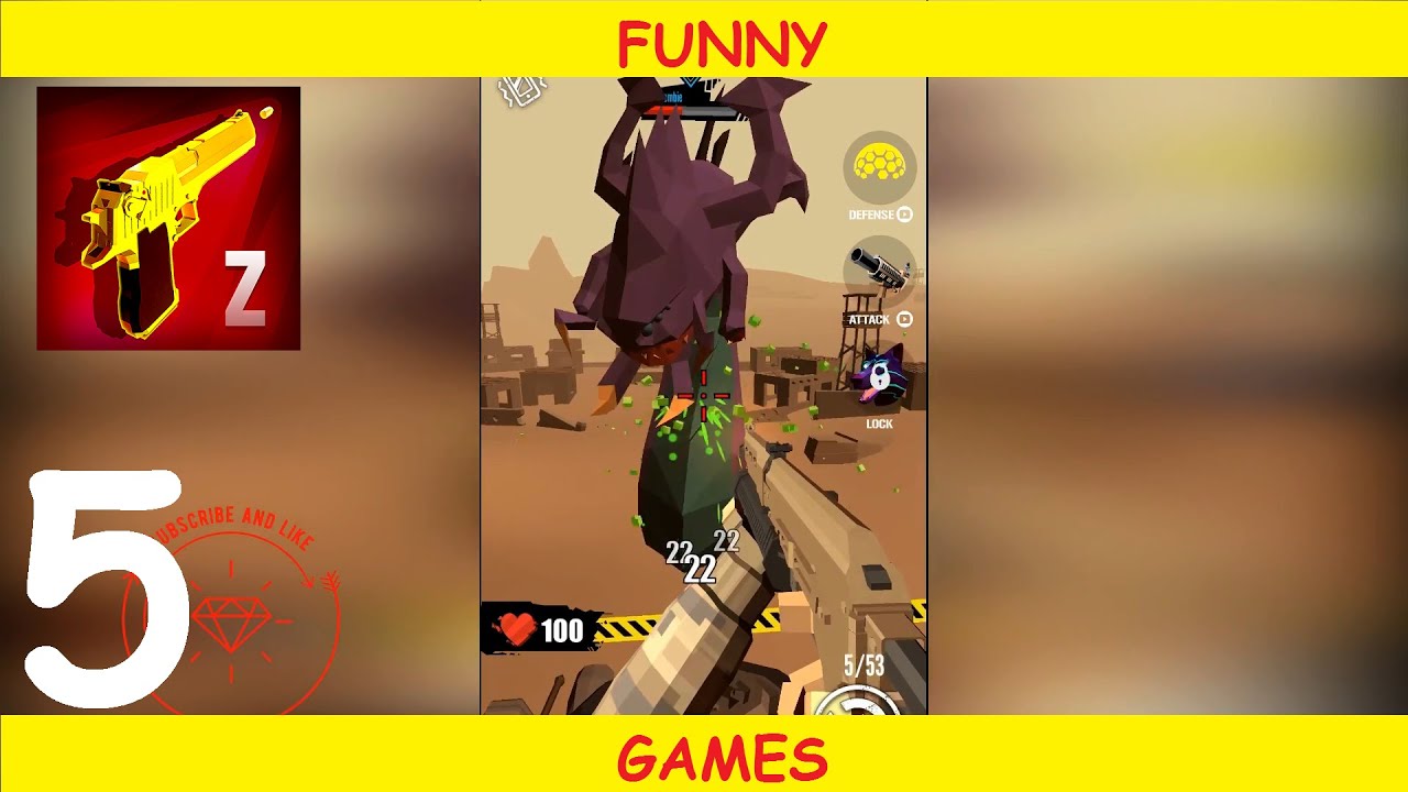 Merge Gun: Shoot Zombie Gameplay Walkthrough (Android,iOS) - Part 5 ...