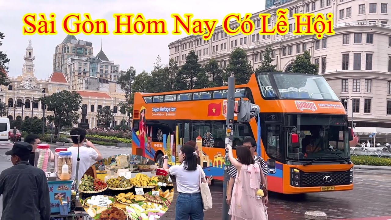 Sài Gòn Góc Nhỏ Mua Sắm Và Ăn Uống Dịp Lễ Hội - YouTube