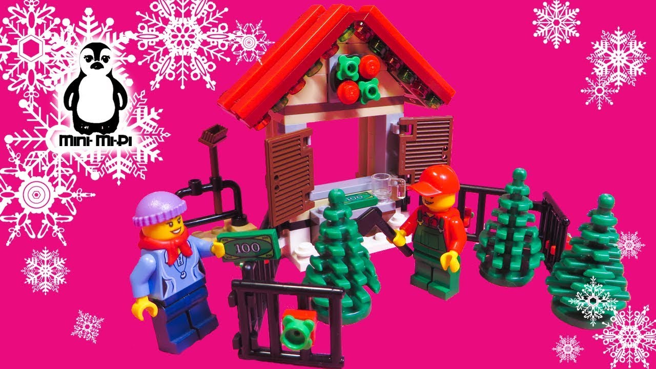 LEGO® 40082 Weihnachtsbaum Verkaufsstand | Christmas Tree Stand | Speed ...