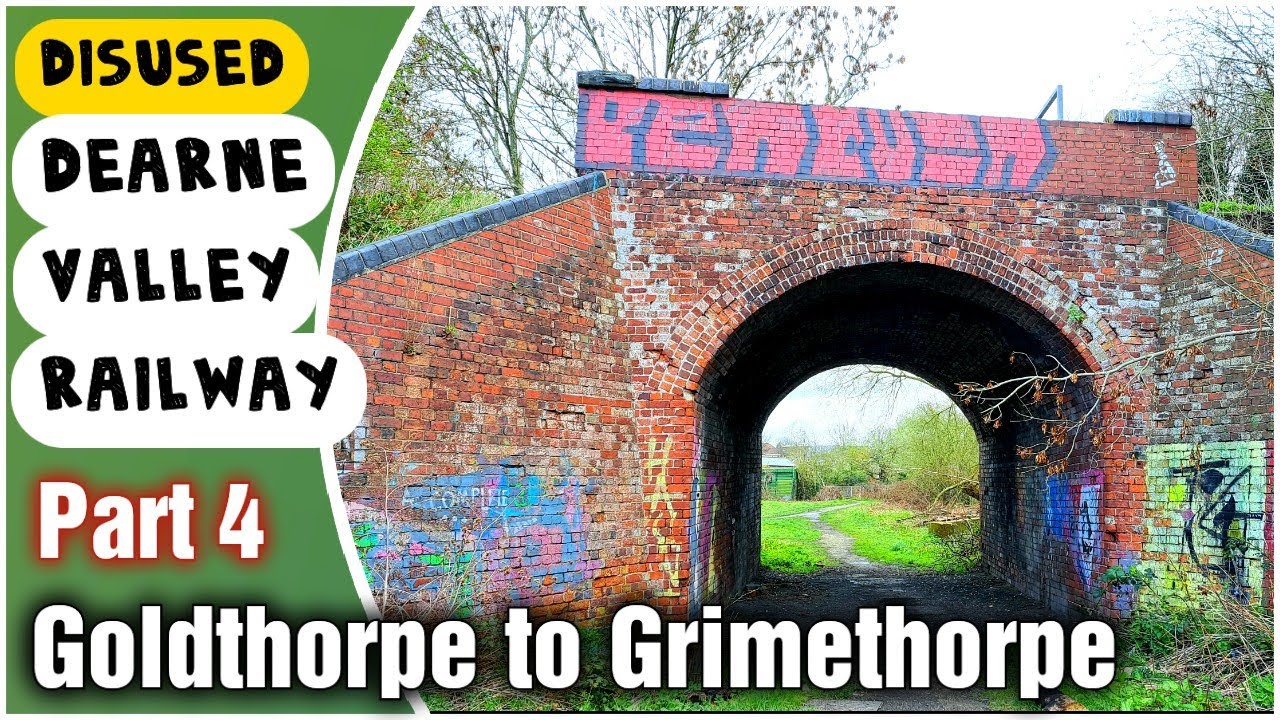 The Disused Dearne Valley Railway Part 4 - Goldthorpe and Grimethorpe ...