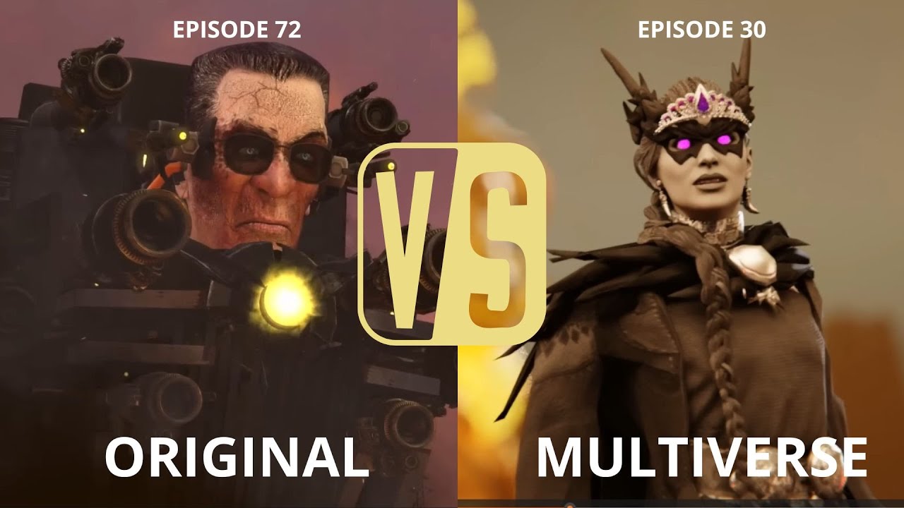 skibidi toilet 72 (part 1) VS skibidi toilet multiverse 030 - YouTube