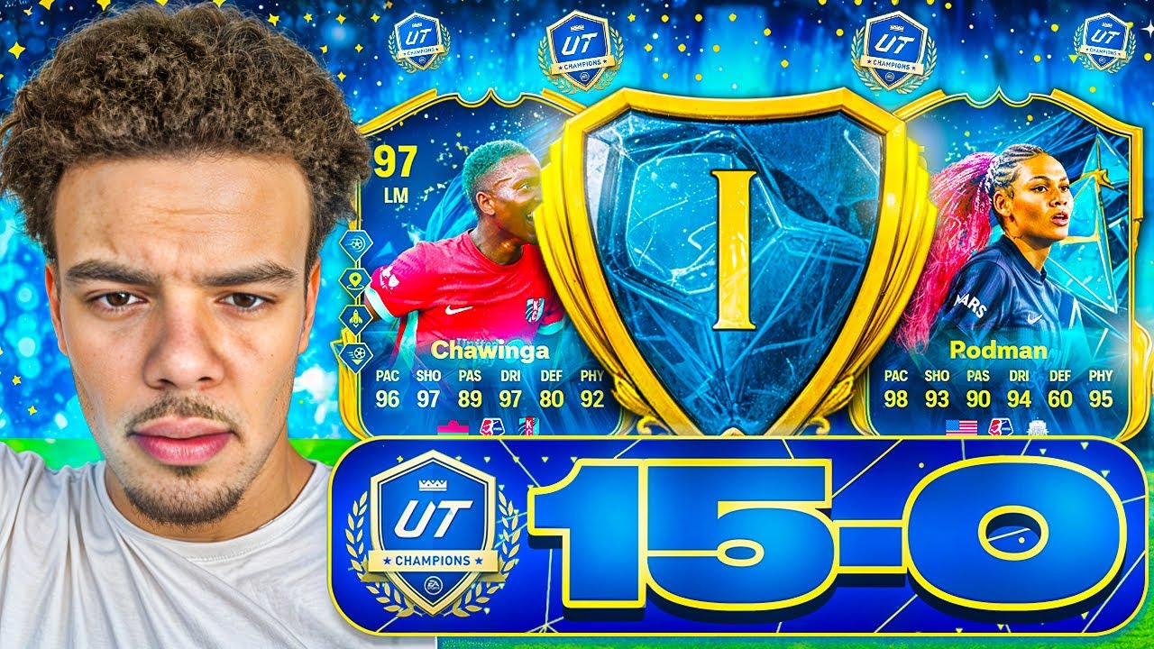 I Got Rank 1 w/ TOTS Chawinga & Rodman 😍 FC25 Champs Gameplay & Rewards ...
