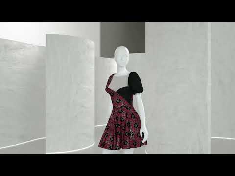 【3D Catwalk animation】Y50011｜Jiun Yuh Lace
