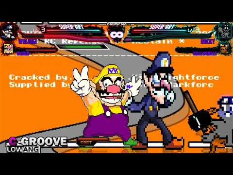 MUGEN: Waluigi (Me) & Wario vs Rocky & Bullwinkle