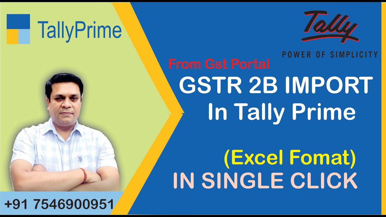 Get GSTR 2B Excel to Tally Prime in Just Minutes? - YouTube