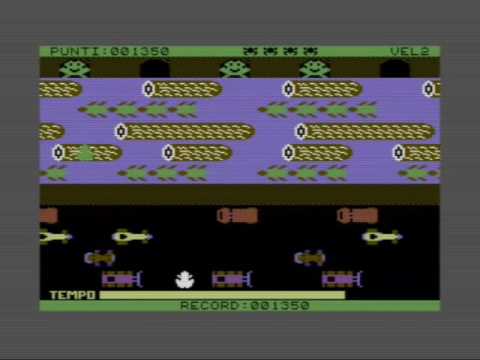 la rana,commodore 64 - YouTube