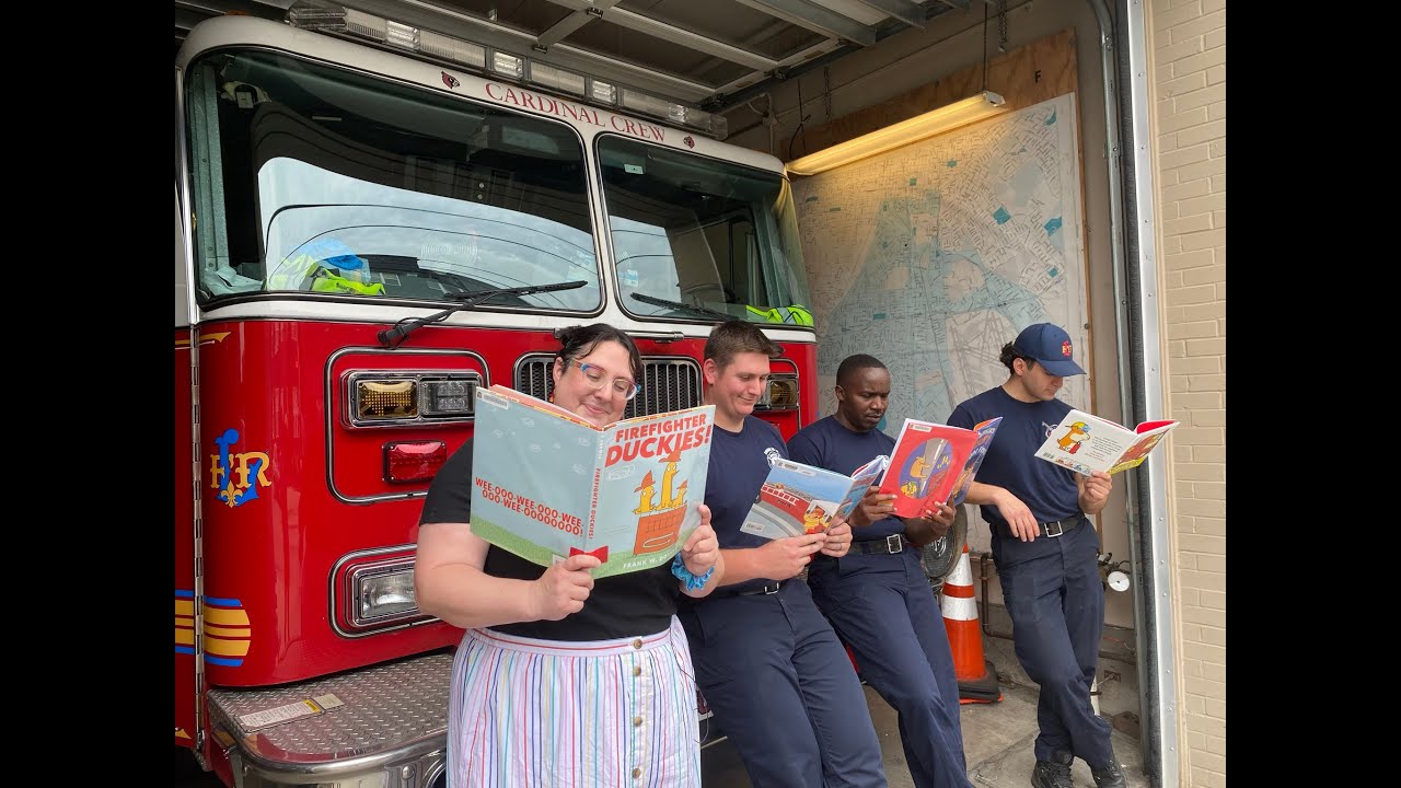 Firefighter Storytime with Ms. Stephani & the Cardinal Crew! - YouTube