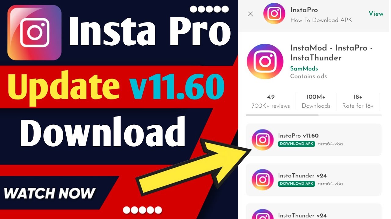 Insta Pro Update Kaise Kare 2024 | How To Update Insta Pro - YouTube
