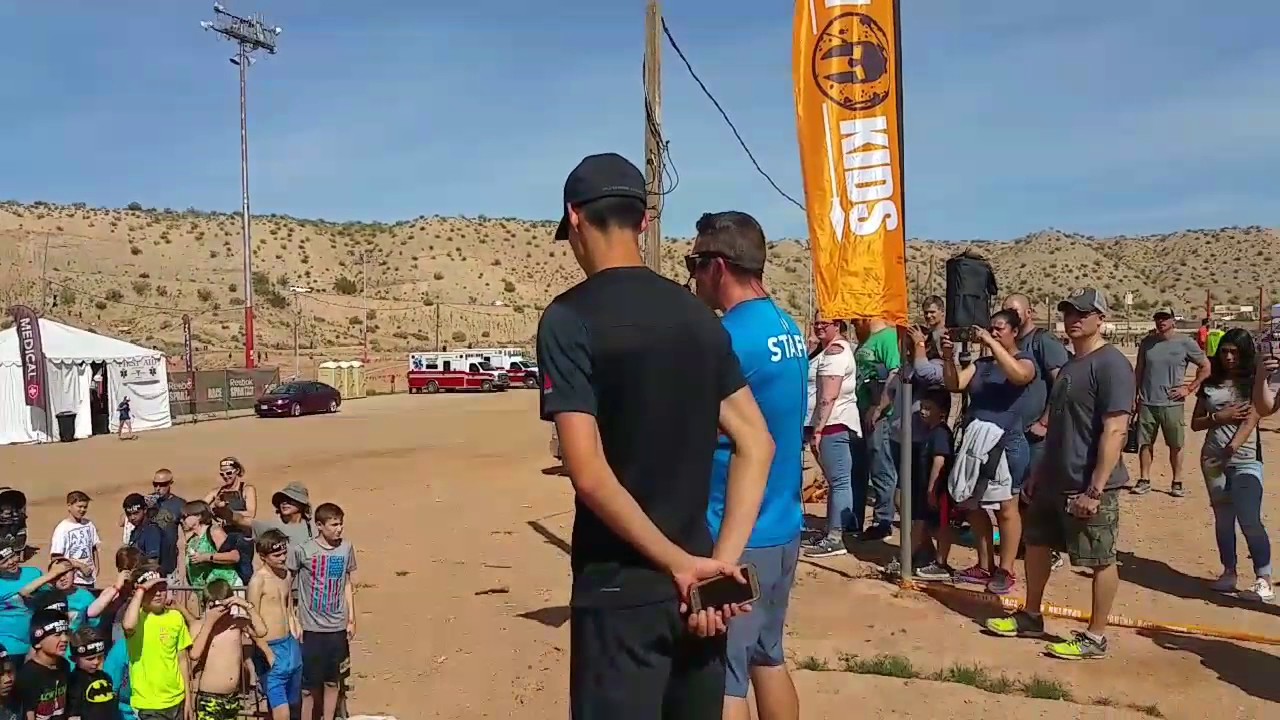 Spartan Kids Race with Veejay Jones of Pro Team - YouTube