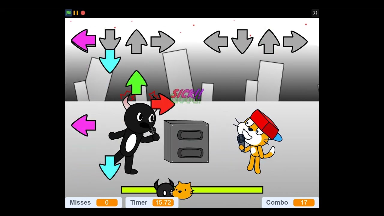 i try and fc every song in scratch smooth saturday extras and this end ...