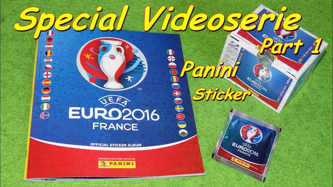 Panini Sticker Album UEFA Euro 2016 new stickers for Paninialbum France ...