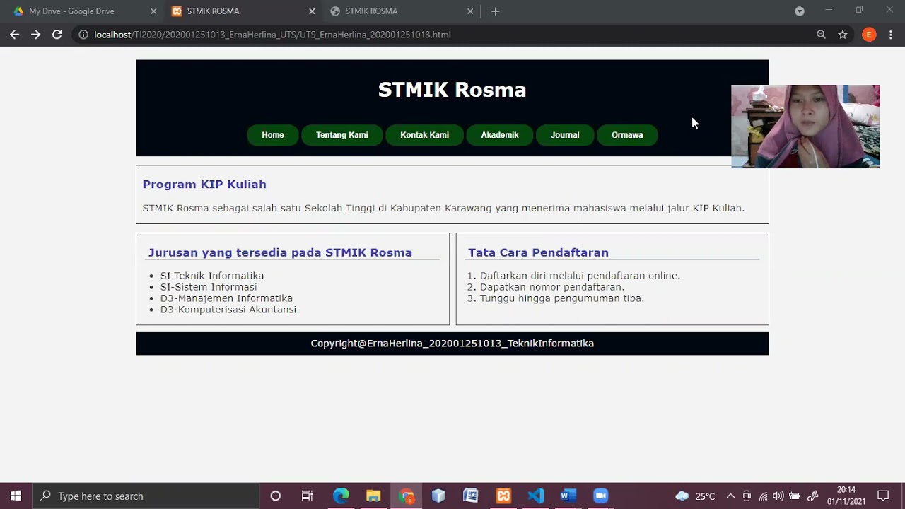UTS Web Programming Erna Herlina_202001251013 - YouTube