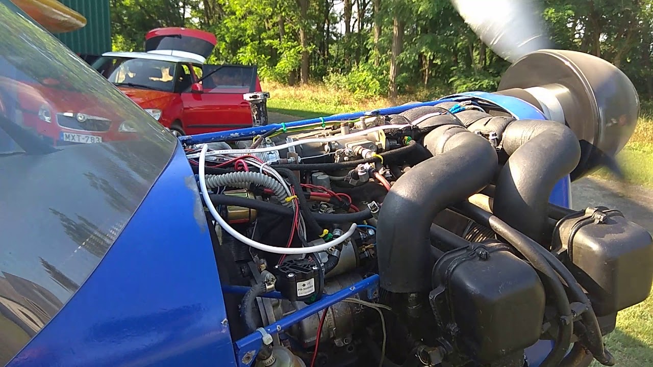 Himax with 4a084 engine and Wingman efis - YouTube