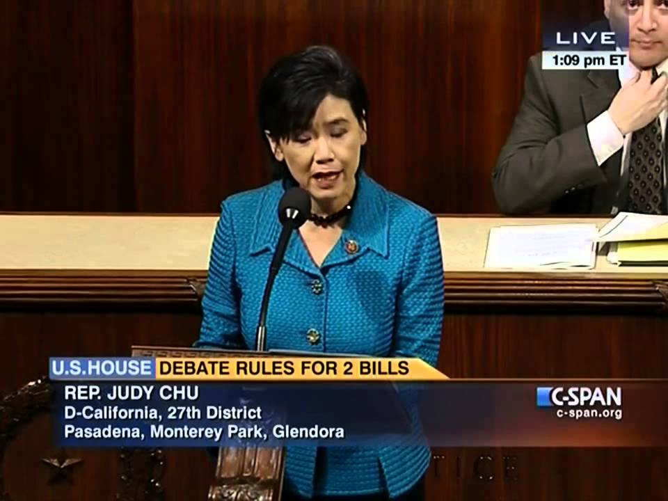 Congresswoman Chu Speaks in Support of the Innovation Act - YouTube