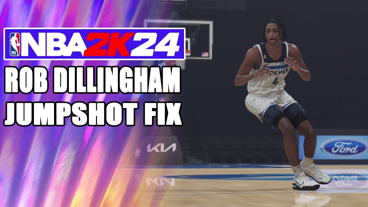 Rob Dillingham Jumpshot Fix NBA2K24 - YouTube