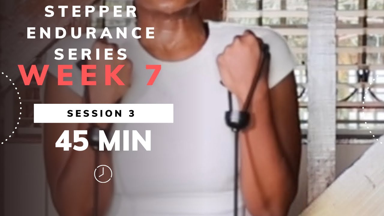 Mini Stepper Endurance Series - Week 7: Session 3 ( FULL BODY WORKOUT ...