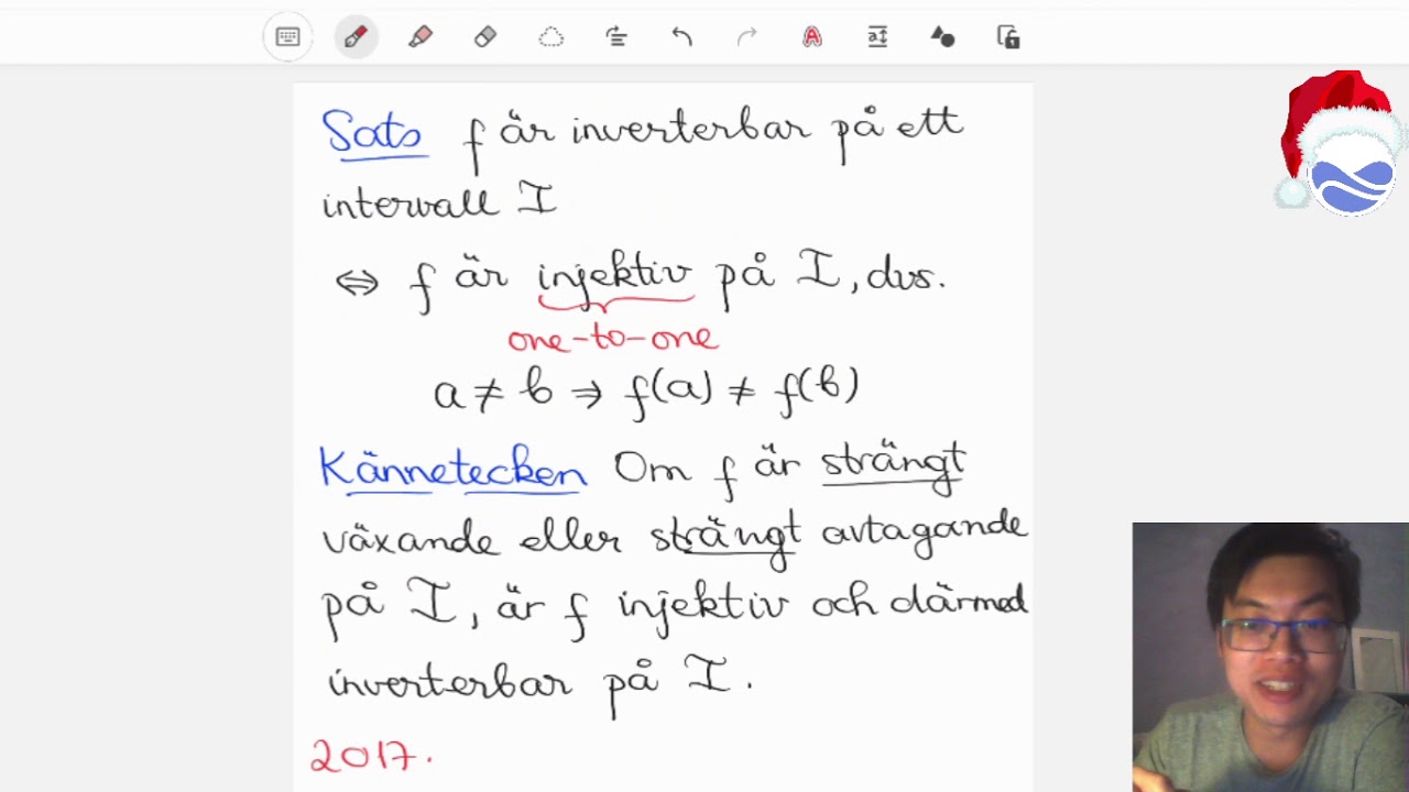 Crash course med Tâm i Envariabelanalys HT20 (dag 1, del 7 ...