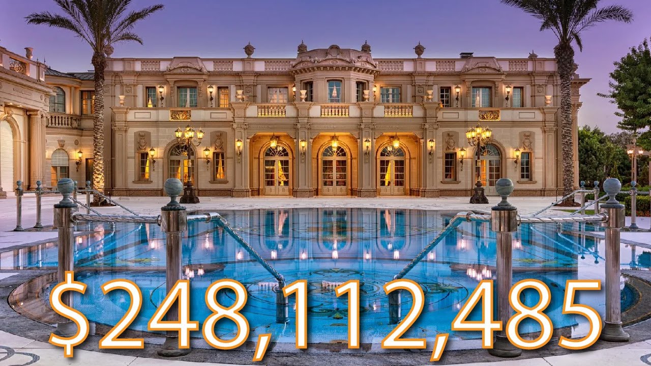 Inside $248 Million Mansion in Caesarea, Israel | Luxury Mansion Tour ...