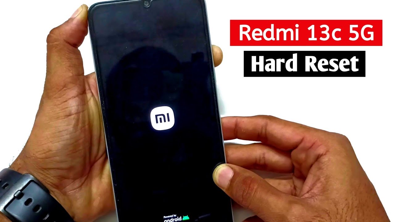 How to Hard Reset Redmi 13c 5G Xiaomi HyperOS | @TadrishinfoTech - YouTube