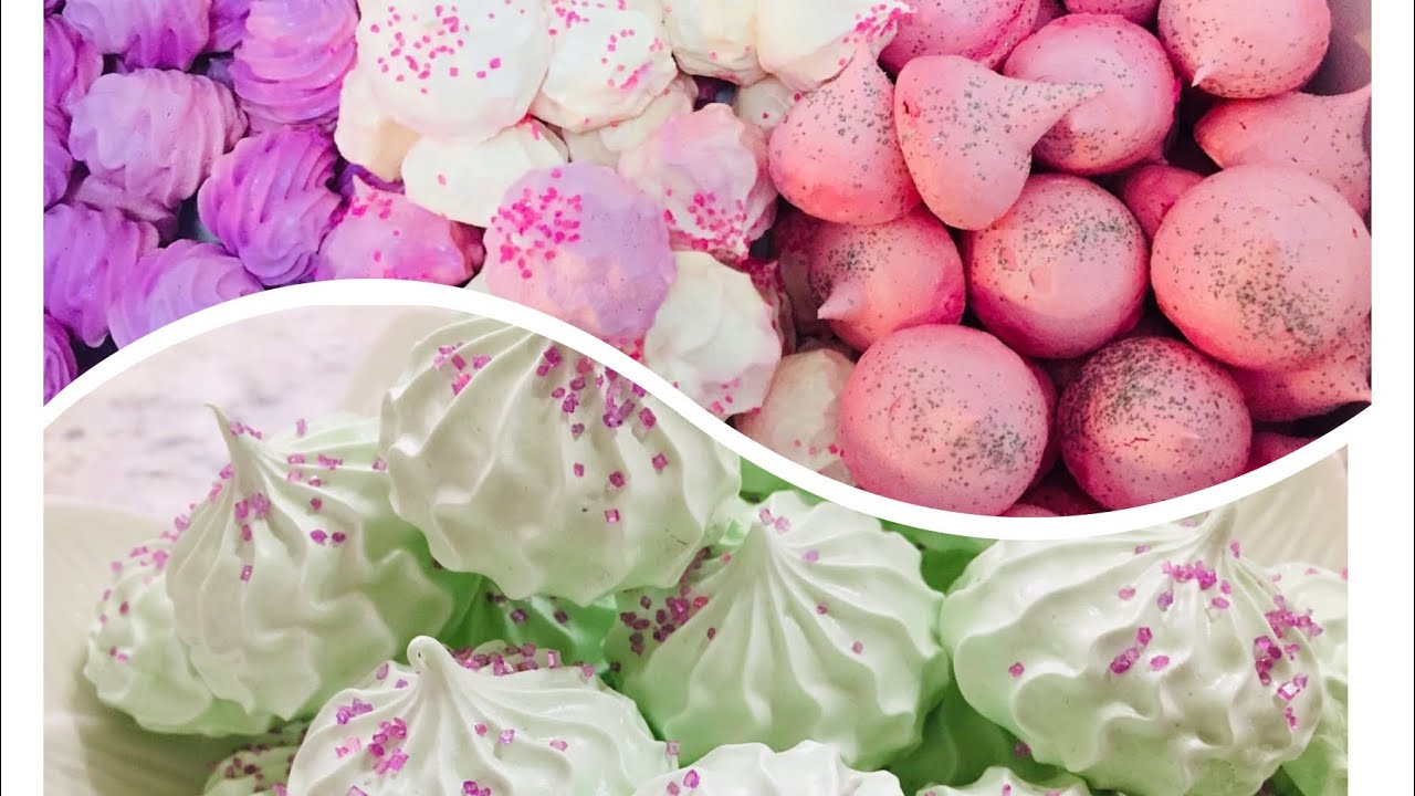 Super Easy Meringue Cookies Recipe - YouTube