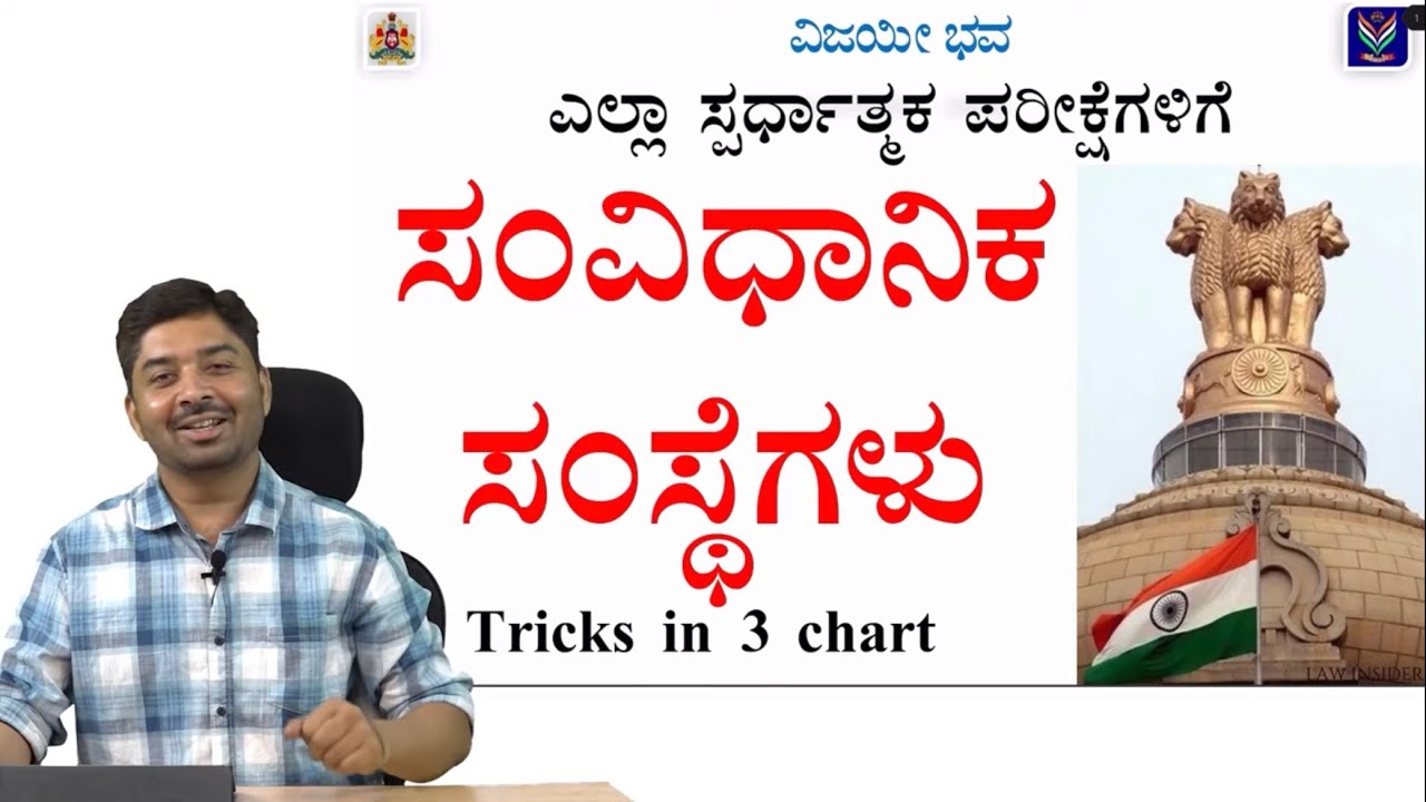 Indian Polity | Constitutional Bodies | Simplified Tricks | Garani ...