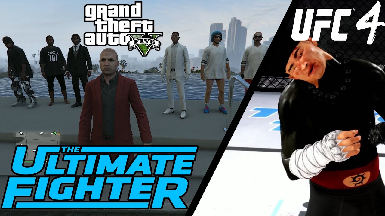 The Ultimate Fighter in UFC 4 and GTA 5: Semi Finals and Coaches ...