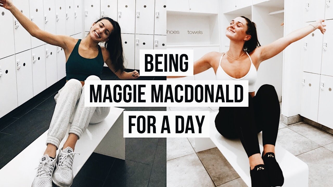 BEING MAGGIE MACDONALD FOR A DAY || soulcycle, maggie inspired outfits ...
