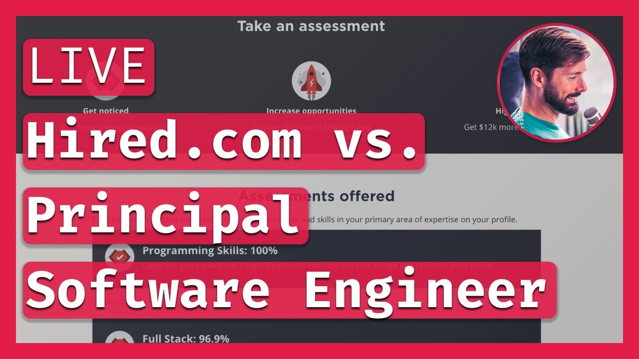 Hired’s Frontend Assessment vs. Principal Software Engineer 👨‍💻 Interview tips 🔴 LIVE Coding ...
