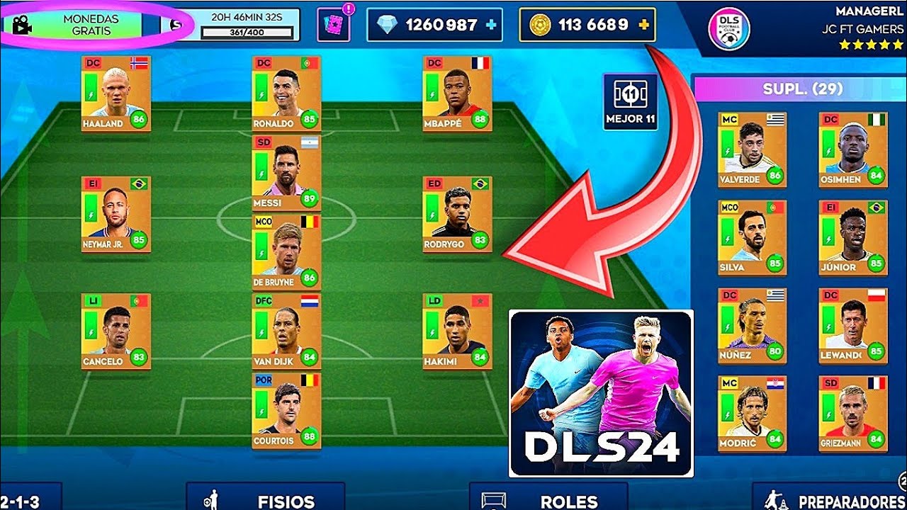 🤩Cómo CONSEGUIR el Jugador LEGENDARIO que Deseas en DLS 2025 | messi ...