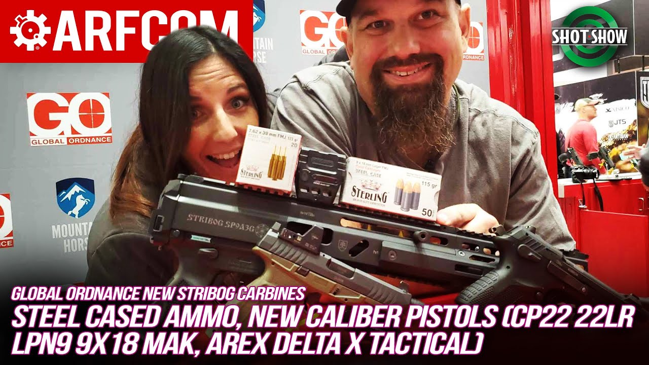 Global Ordnance | Ammo, Pistols, and Carbines! | SHOTShow 2023 - YouTube