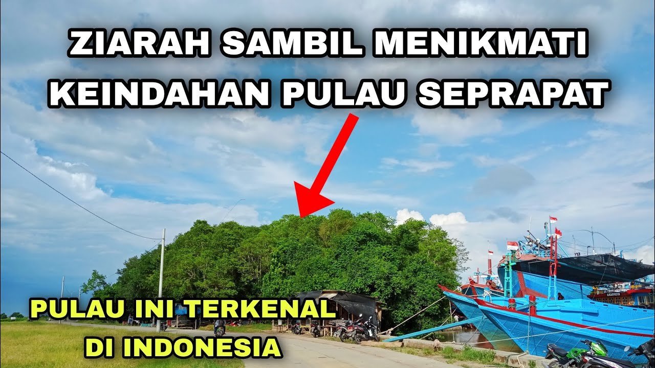 Suasana Keindahan Pulau Seprapat Juwana Pati, Pulau Terkenal Di ...