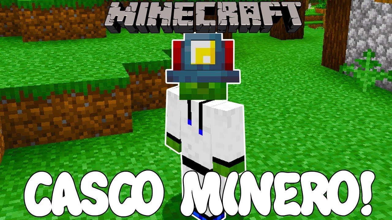 EL CASCO MINERO! Minecraft 1.15.1 MOD MINER'S HELMET! - YouTube