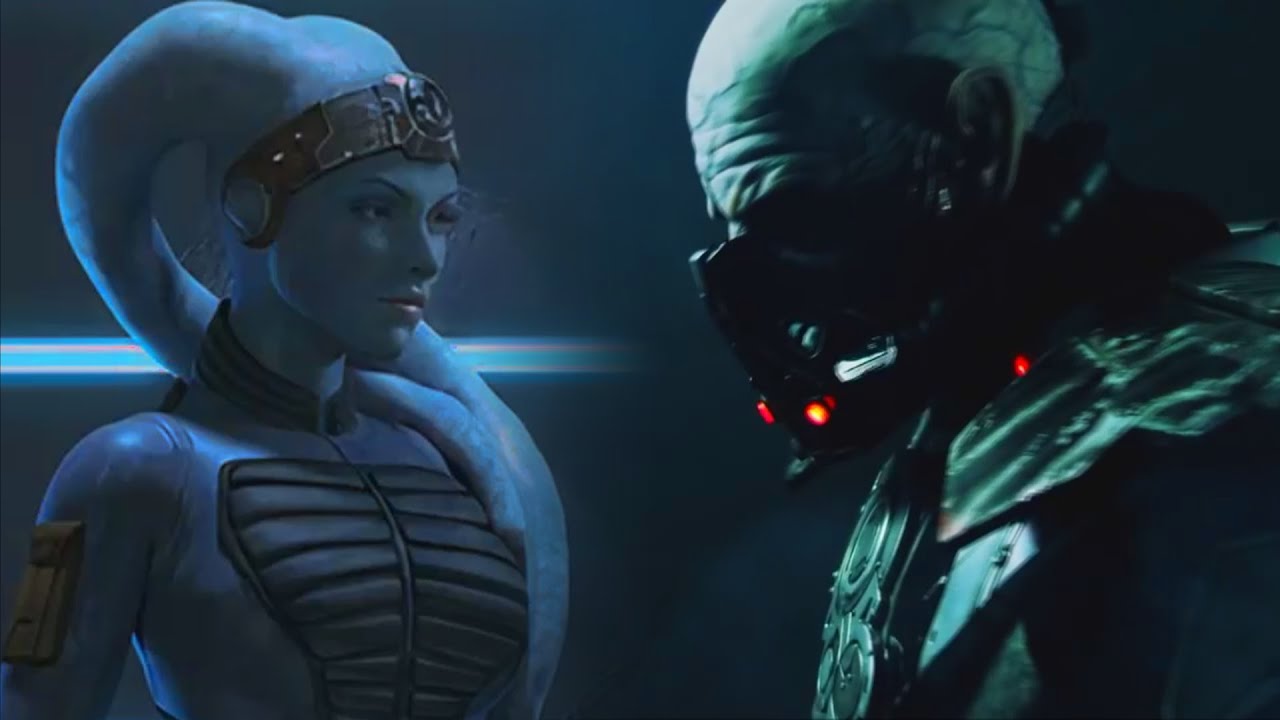 darth malgus x eleena daru | vereena | can you feel my heart? - YouTube