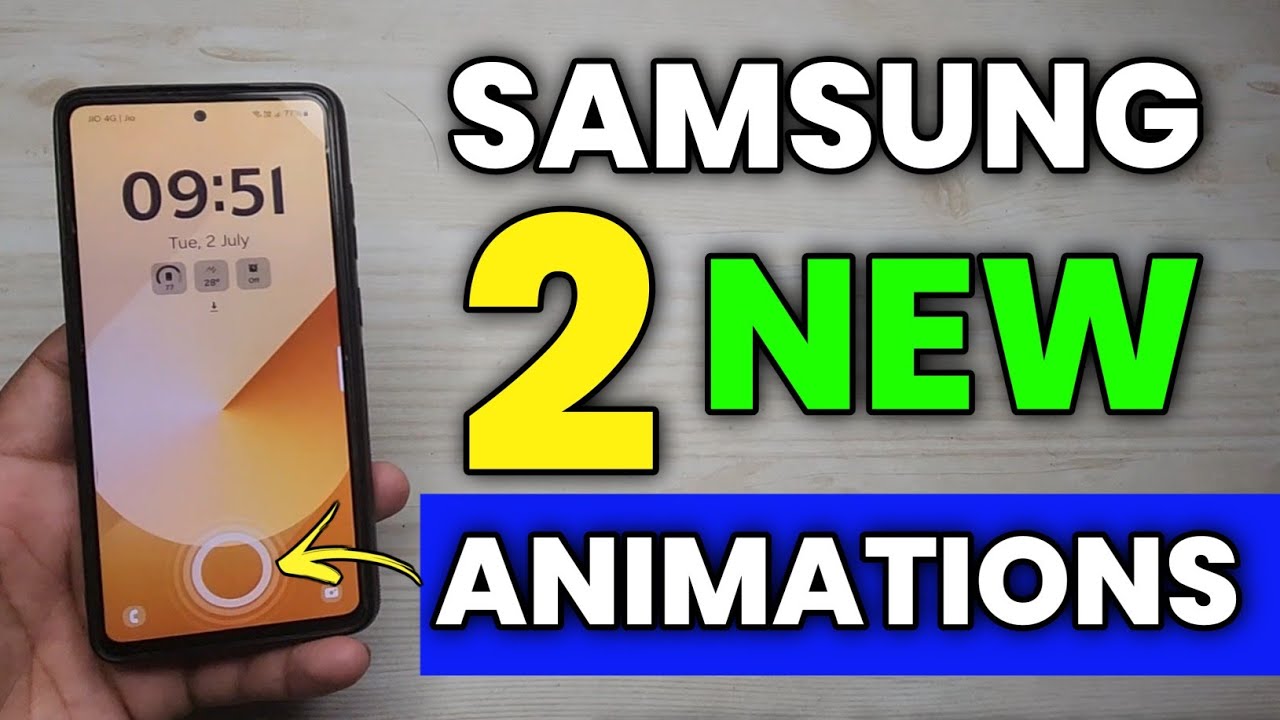 Enable 2 Hidden Animations In Your Samsung Devices | S24 S23 S22 S21 FE ...