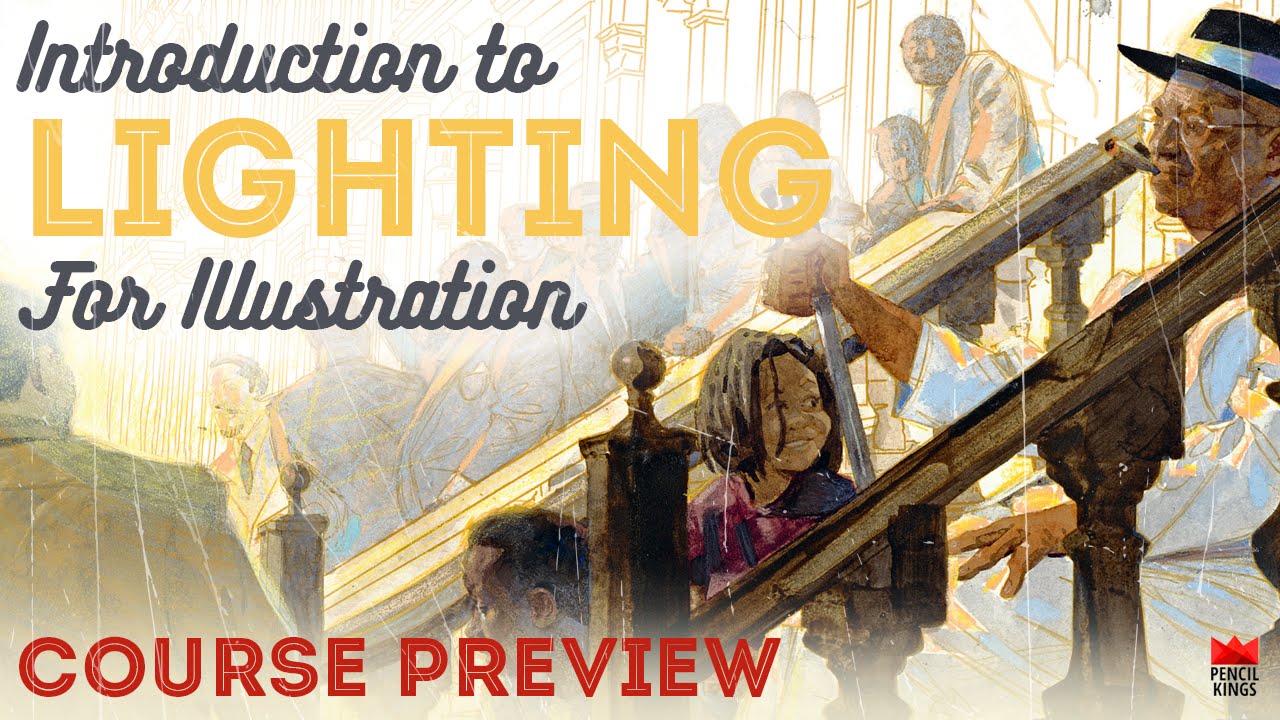 Illustration Lighting Techniques for Beginner Artists (Preview) - YouTube