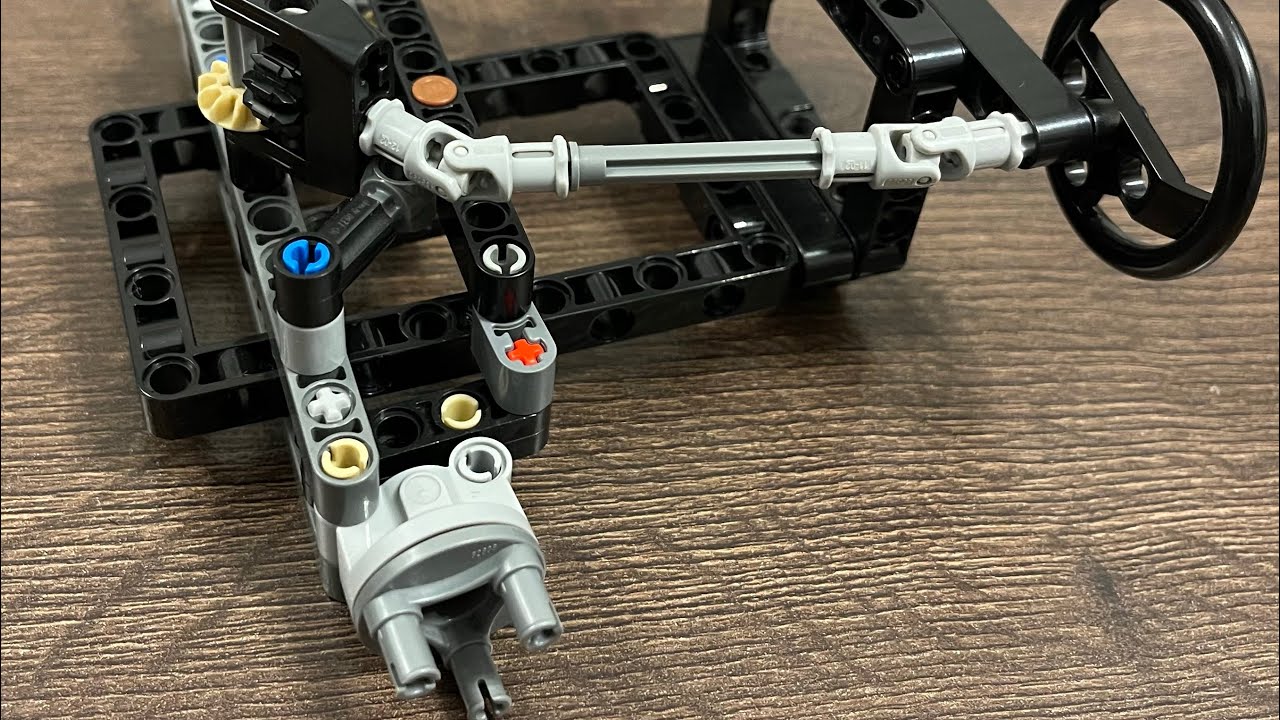 LEGO Technic Ackermann Steering Type C (Tutorial) - YouTube