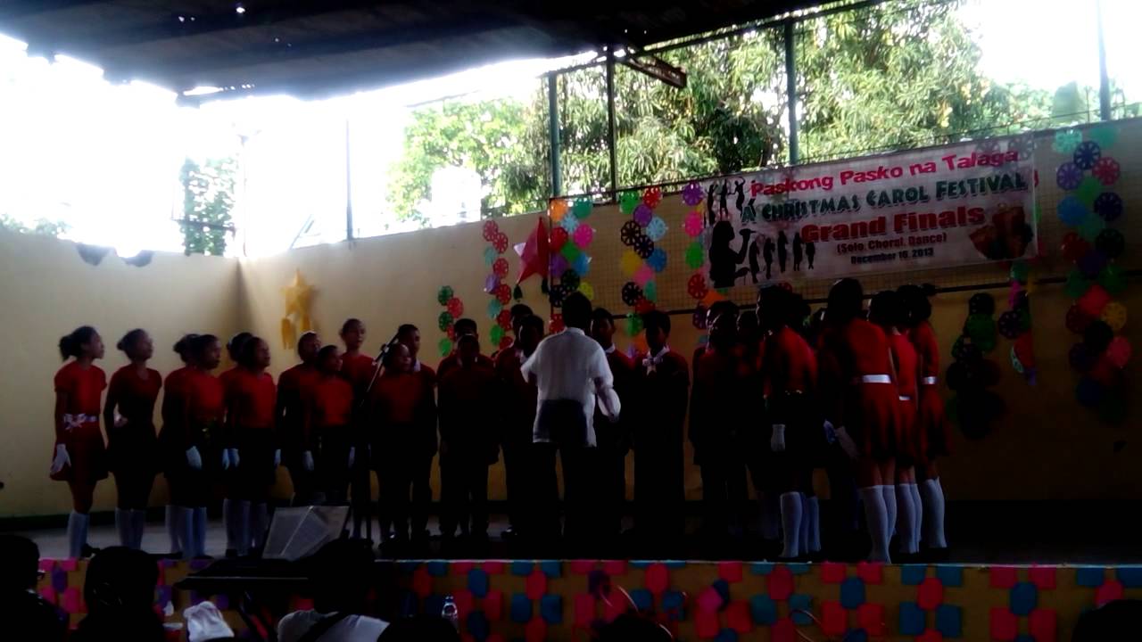 Pnhs main. Christmas carol fest champion IV-7 - YouTube