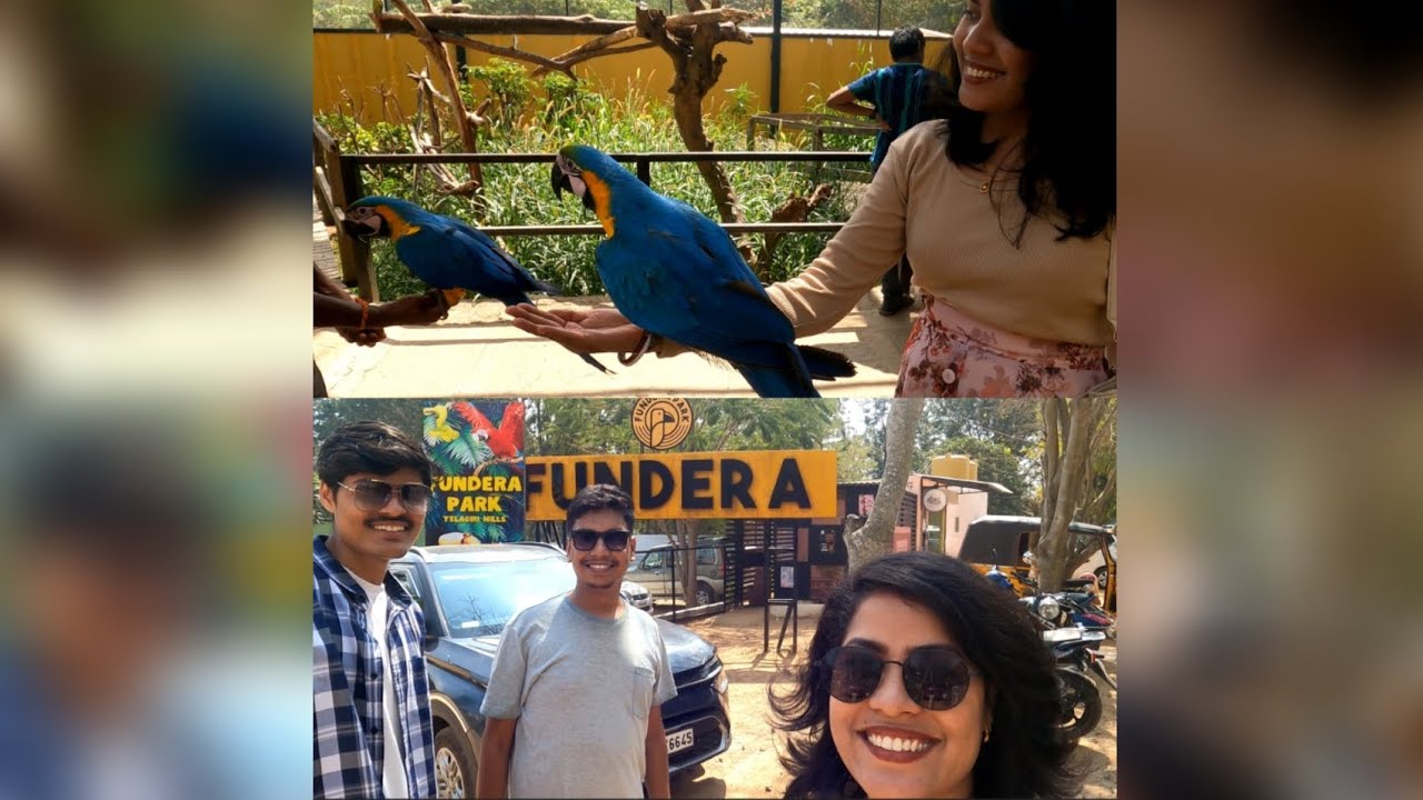Bird park in yellagiri 😍😍||FUNDERA Park || Road trip to yellagiri ...
