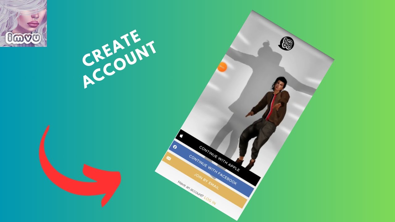 how to create IMVU account - YouTube