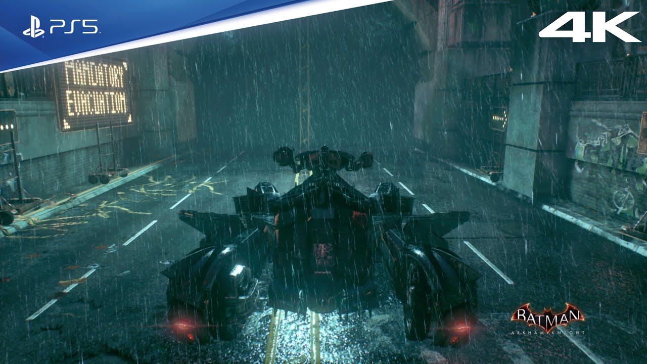 Batman: Arkham Knight Remastered (PS5) 4K Walkthrough Gameplay Part 1 ...