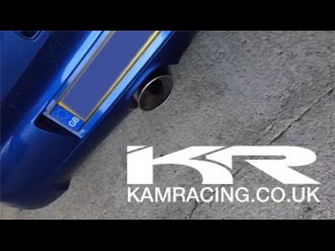 Kam Racing 4-1 Race Manifold + Exhaust - VW Lupo GTi - YouTube