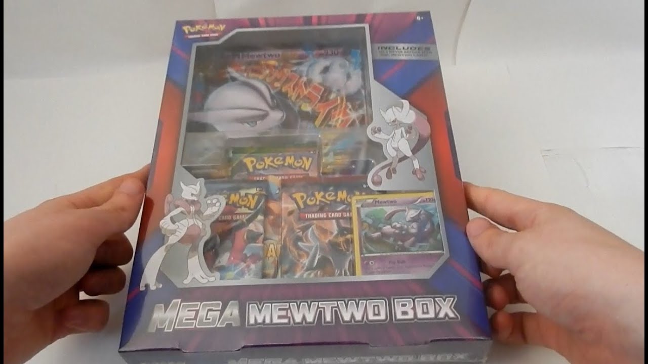MEGA MEWTWO X box opening - YouTube